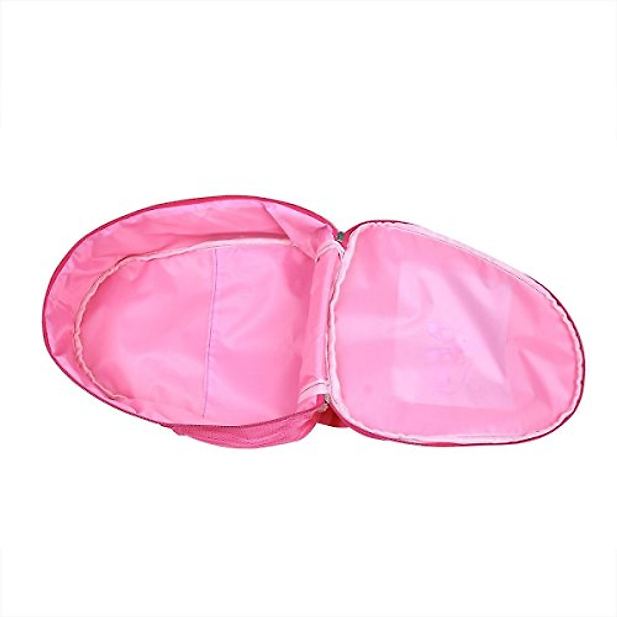 TiaoBug Girls Kids Ballet Dancing Backpack Gymnastics Latin Dance Toe Shoes Embroidered Shoulder Bag Rose One Size