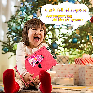 ebuddy 105 Pcs Doll Closet Wardrobe Set Closet Playest Toys Doll Clothes and Accessories for 11.5 Inch Girl Doll Including Wardrobe,Shoes Rack,Dress,Shoes Hangers,Necklace (No Doll)