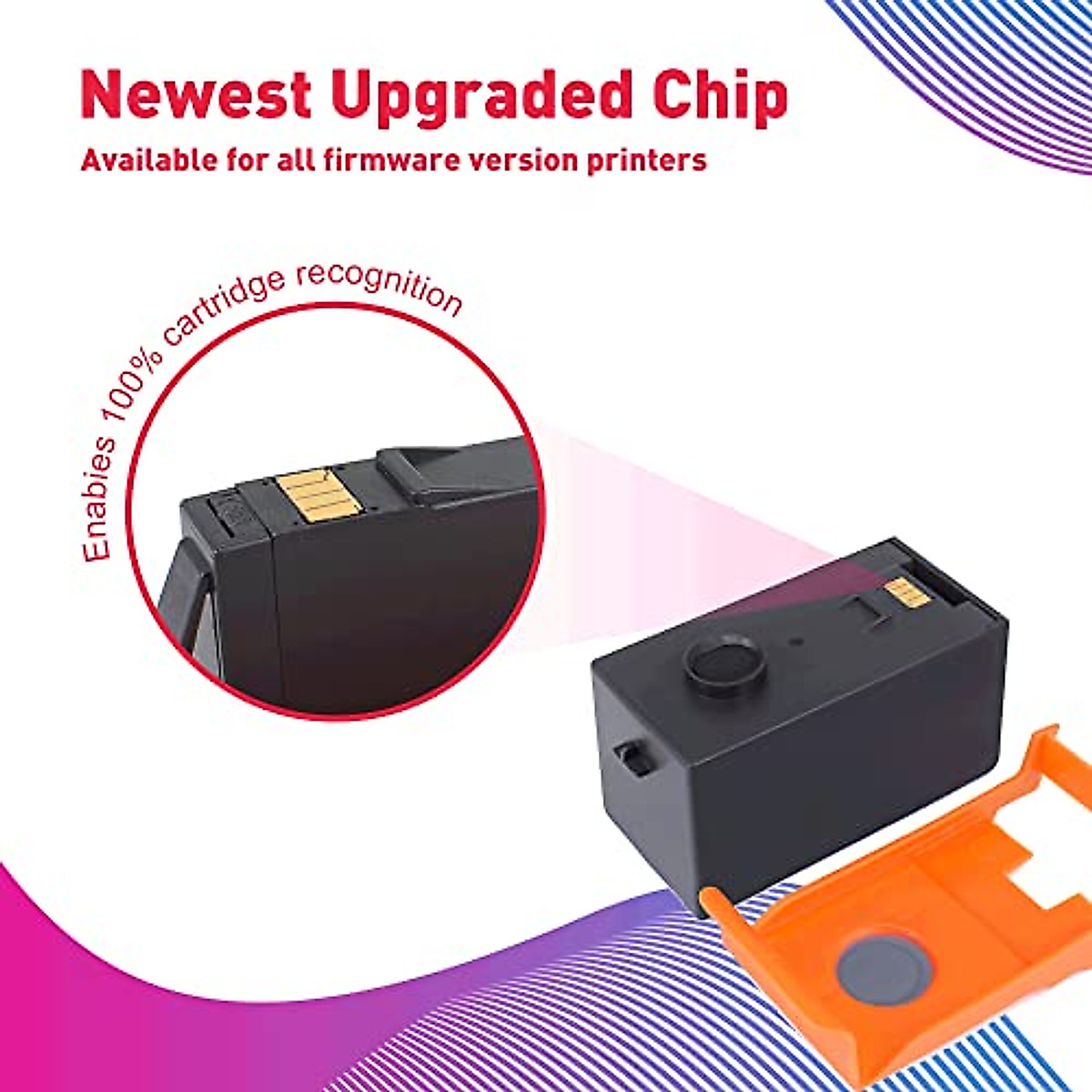 HOTCOLOR 910XL Black Replacement for HP 910 XL 910XL Ink Cartridges for OfficeJet Pro 8020 8025e 8025 8028 8035e 8035 OfficeJet 8022 8022e 8015 Printer (1 Black, 1Pack)