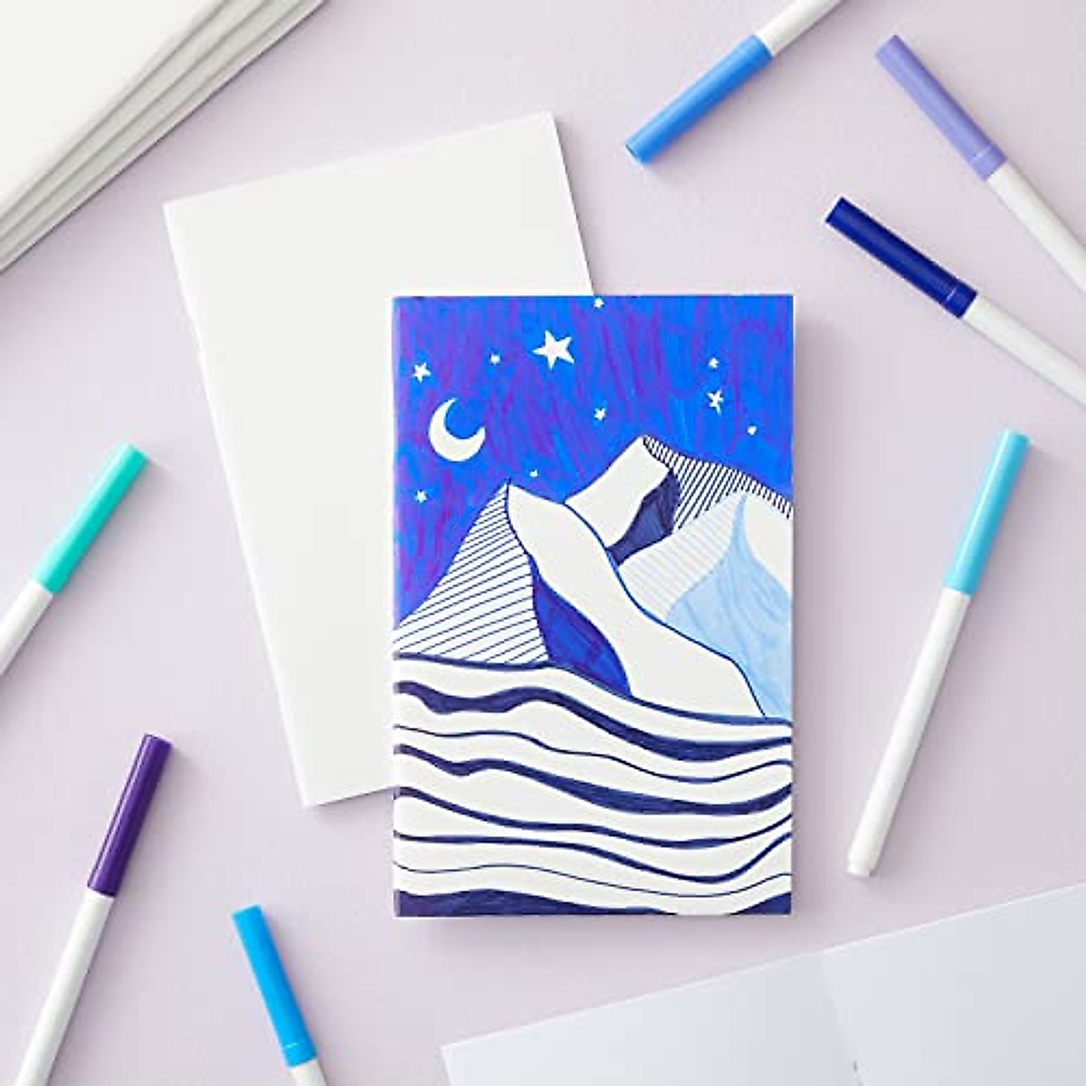 24-Pack Blank Notebooks for Kids, A5 White Notebooks for Writing Stories, Journaling, Scrapbooking, Sketching, Drawing, Travel-Journaling, and Recipes (5.5x8.5 in)