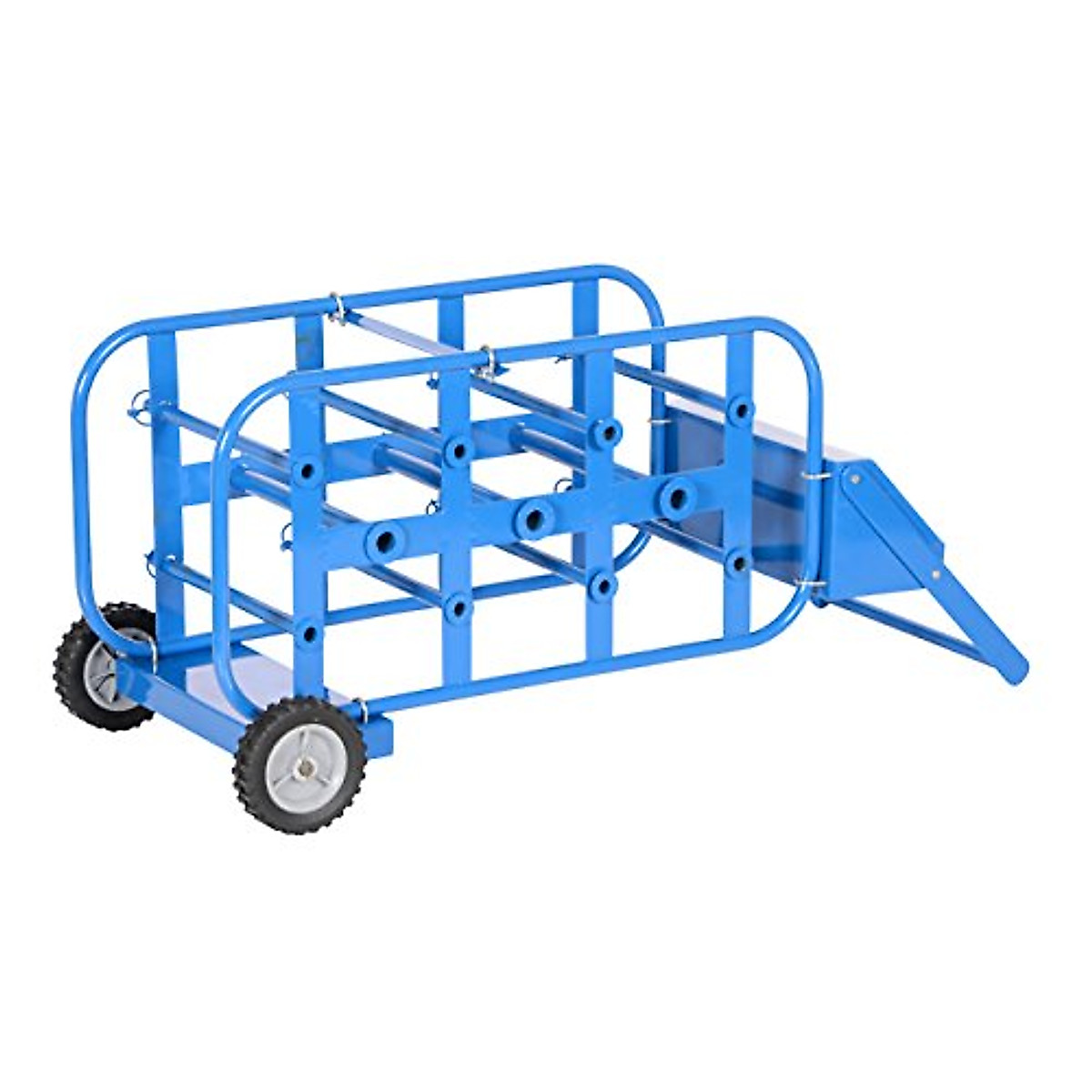 Vestil WIRE-D-E Steel Economy Wheel Wire Reel Caddy, Blue, 17-3/4" Width, 43-1/4" Height, 19-1/2" Depth, 150 lbs Capacity
