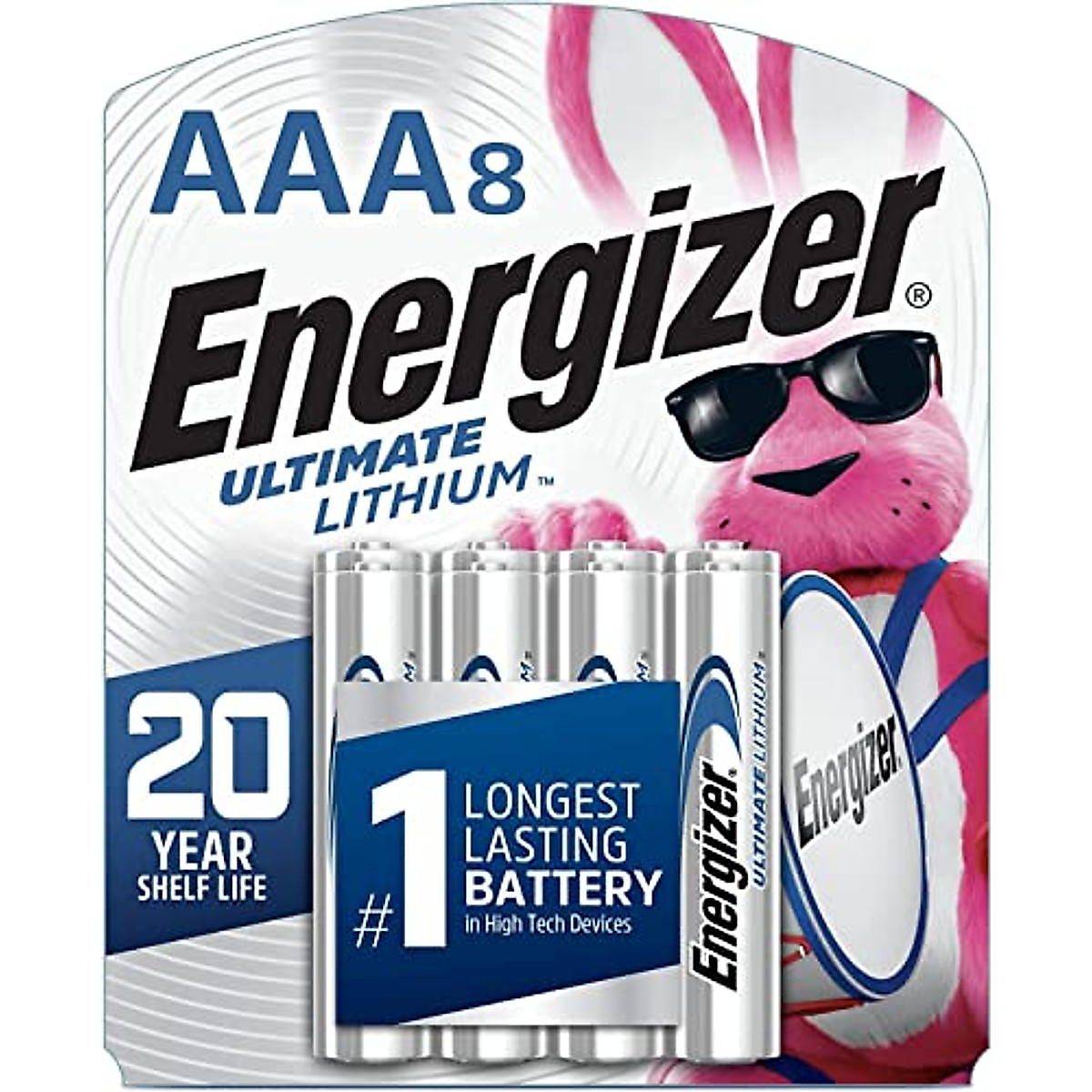 Energizer Ultimate Lithium AA Batteries and AAA Batteries, 8 Double A and 8 Triple A Batteries Combo