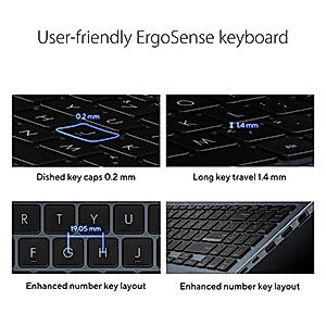 ASUS VivoBook Pro 15 Laptop, 15.6” FHD Display, Intel Core  i7-12650H CPU, NVIDIA GeForce RTX 3050 GPU, 16GB RAM, 512GB SSD, Windows 11 Home, Quiet Blue, K6502ZC-DB74