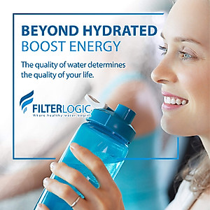 Filterlogic 3US-PF01 Under Sink Water Filter, NSF/ANSI 42 Certified Replacement for Advanced 3US-PF01, 3US-MAX-F01H, 3US-PF01H, Delta RP78702, Manitowoc K-00337, K-00338 (Pack of 2)
