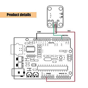 KOOBOOK 2Pcs Digital 38KHz Infrared IR Receiver Sensor Module for Arduino Compatible