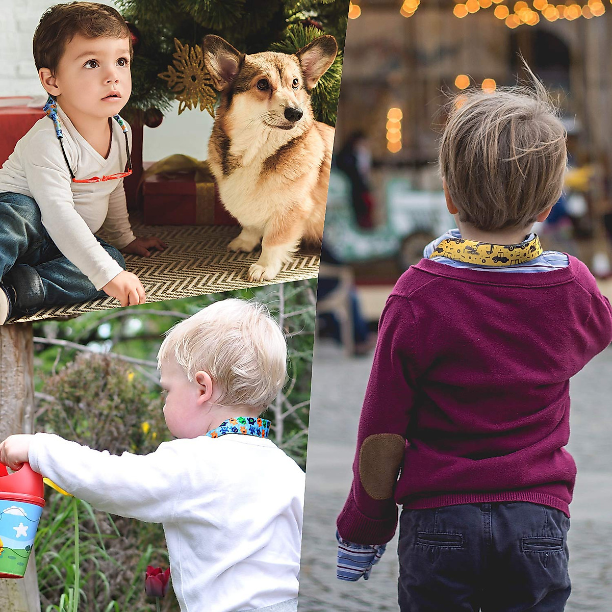 Kids Eyewear Retainer, No-Tail Adjustable Glass Retainers for Boys & Girls Sports, Eyeglasses & Sunglasses Strap for Kids, Floating Sunglass Lanyard for Kids