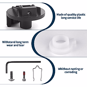 116653 Shower Handle Adapter Kit, Compatible with Moen Posi-Temp Single Handle Tub & Shower Faucet Valve Cartridge, Shower Handle Replacement Accessory