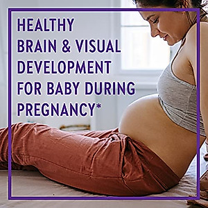 New Chapter Wholemega for Moms Fish Oil Supplement - Prenatal DHA with Omega-3 + Vitamin D3 for Prenatal & Postnatal Support - 180 ct, 500mg Softgels