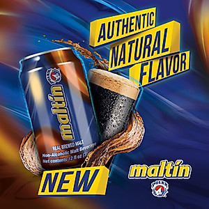 Maltin Polar Non-Alcoholic Malt Beverage – Natural Cane Sugar Drink (6-Pack)