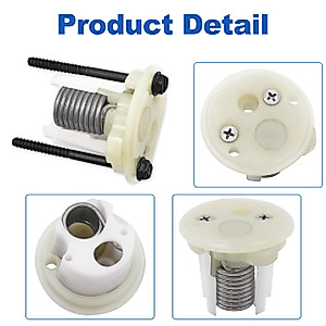 NipponAsia 385236096 Spring Cartridge Kit，Compatible with Select Dometic Traveler and Vacuflush Toilets 910 2010 2011 510 Toilets