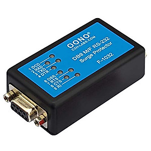 RS232 DB9M/F LED Link Tester with Surge Protection