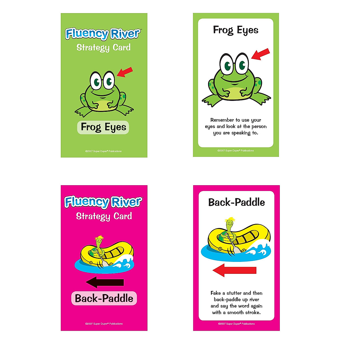 Super Duper Publications | Fluency River® Fluency Speech Improvement Board Game | Educational Learning Resource for Children