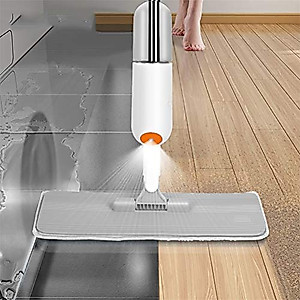 Hand Spray Mop Floor House Cleaning Tools Mop for Wash Floor Lazy Flat Floor Cleaner Mop with Replacement Microfiber Pads