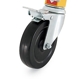 MetalTech 4 Pack Scaffold Outriggers, Baker Style Scaffolding Accessory Wheels, 14 Inch