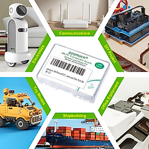 Pzsmocn 180 Pieces M3*4/6/8mm PC Transparent Plastic Cross-recessed Round Head Screws and Hexagonal Nuts Kit, Corrosion-Resistant, for DIY, Model and Electronic Product Fixation.