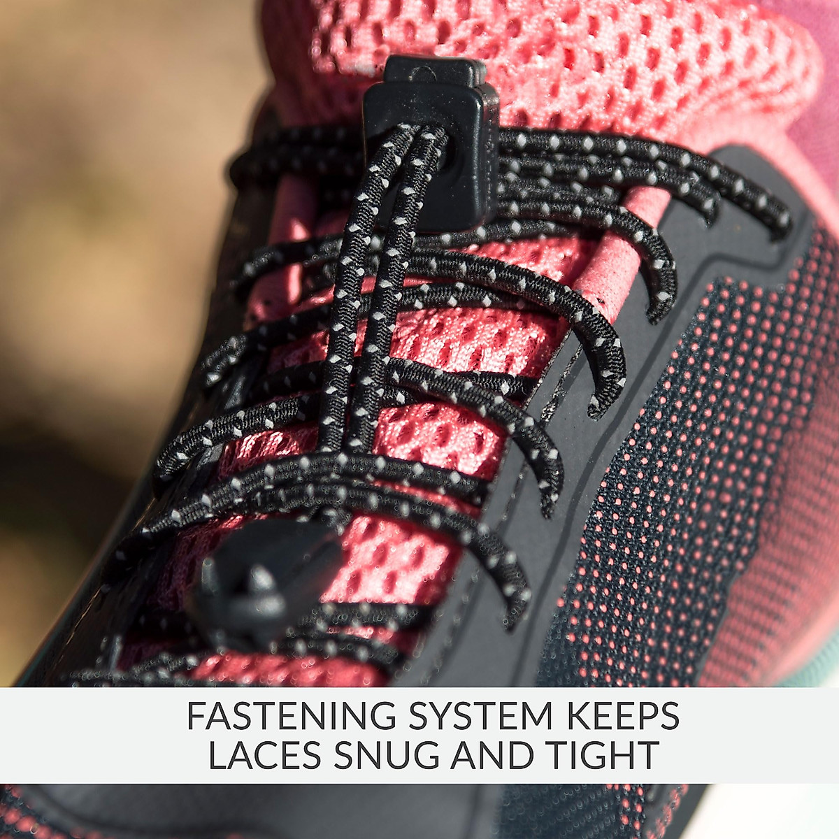 Nathan NS1170 Run Laces Black, One Size