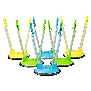 Hompon Baggy Rack Holder For Freezer Bag Holder Stand/Ziplock Bag Holder Stand/Meal Planning/Prep Bag Holders For Filling,6 Pack/6pcs