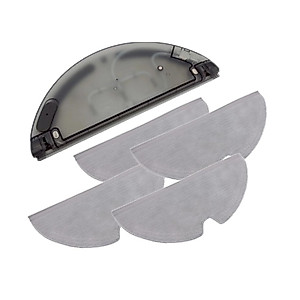 Denganming Water Tank Cloth Mop Spare Parts, Compatible with Dreame L10 Pro D9 Pro D10 Plus Finder RLS3, Vacuum Cleaner Cleaning Cloth Mop Replacement Accessories(Tank Add 1mop)