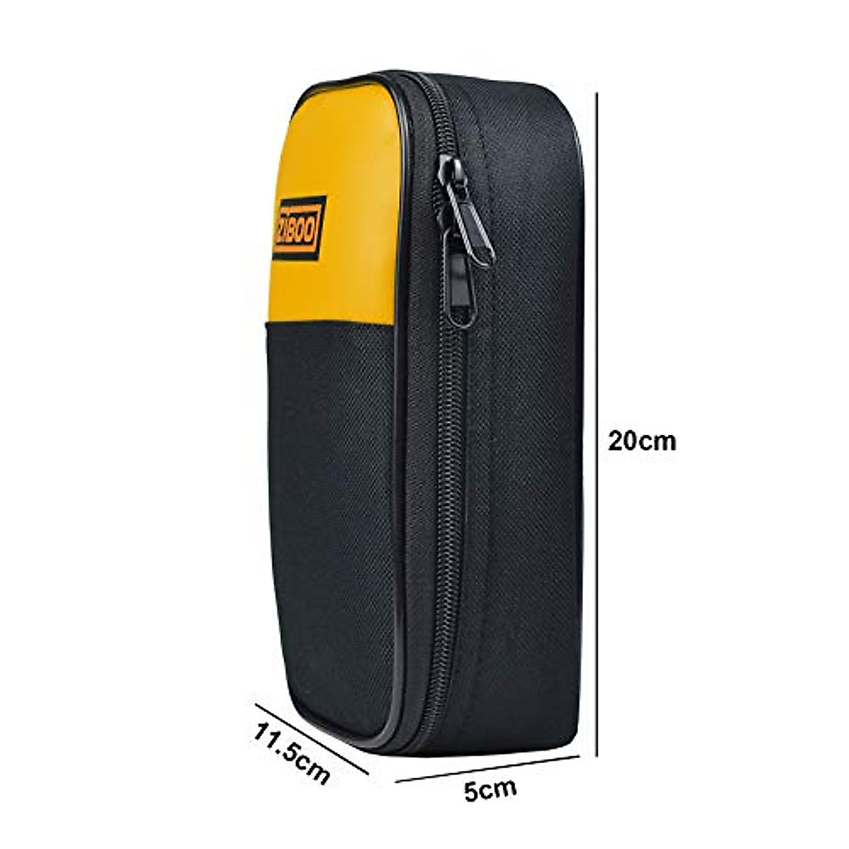 ZIBOO C35 Multimeter Meter Soft Case,Use for Clamp Meter Multimeter KYORITSU, HIOKI Testo Sanwa，FLUKE…