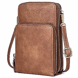 CLUCI Women Backpack Purse Leather Bundles with Small Crossbody Bag for Women Cellphone Shoulder