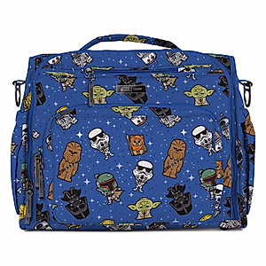 JuJuBe New! B.F.F - STAR WARS™ Galaxy of Rivals, Diaper Bag, Travel Backpack & Large Tote w/Portable Changing Pad, Stroller Hooks & Pockets for Bottles, Diapers, Pacifier, Snacks & Essentials