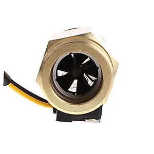 JECOMPRIS 3pcs 4 Water Flow Meter Hall Flow Meter Hall Sensor Water Purifiers Hall Effect Sensor Hall Effect Water Sensor Hall Effect Water Meter Cfm Meter Water Golden