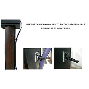 Bookshelf Speaker Stand, Compatible with Bose JBL Hivi Sony Audio Stand, Fo Surround Sound Home Theater, 31.5in, MDF, Sand-fillable Design (Size : 80cm)