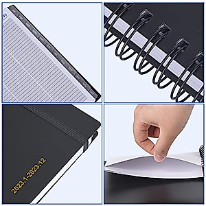 2024 Planner - Weekly Planner 2024 from January 2024 to December 2024, 5" x 8" Planner with Year Plan, Monthly Tabs, Monthly Expense & Notes, Inner Pocket, 100GSM Paper