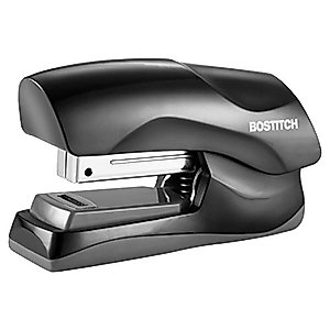 Bostitch Office Heavy Duty Stapler, 40 Sheet Capacity, No Jam, Half Strip, Fits into the Palm of Your Hand, For Classroom, Office or Desk, Black