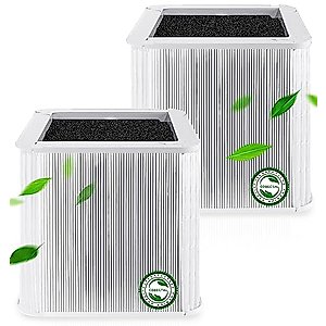211+ Filter Replacement for Blue Air 211 Purifier (2 Pack) by Cobectal