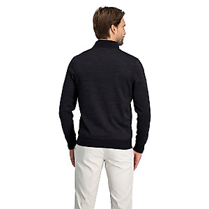 Three Sixty Six Dry Fit Pullover Sweaters for Men - Quarter Zip Fleece Golf Jacket - Tailored Fit