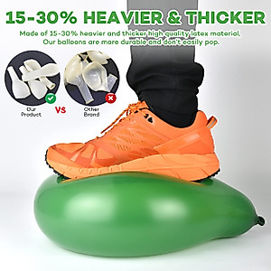 QRabbit 600 Pack 12" Party Balloons, Premium Quality Strong Latex Balloons for Helium or Air Use, 15 Assorted Bright Rainbow Colors for Wedding Birthday Graduation Anniversary Party Decoration