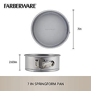 Farberware Specialty Bakeware Nonstick Baking Set for Pressure Cooker or in The Oven, 4 Piece, Gray