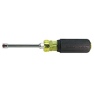 Klein Tools 65064 Hex Head 2-in-1 Nut Driver, 1/4-Inch and 5/16-Inch