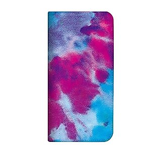 mitas LG V60 ThinQ 5G L-51A Folio Case No Belt, Tie Dye Pattern, Rainbow (481) NB-0100-RA/L-51A