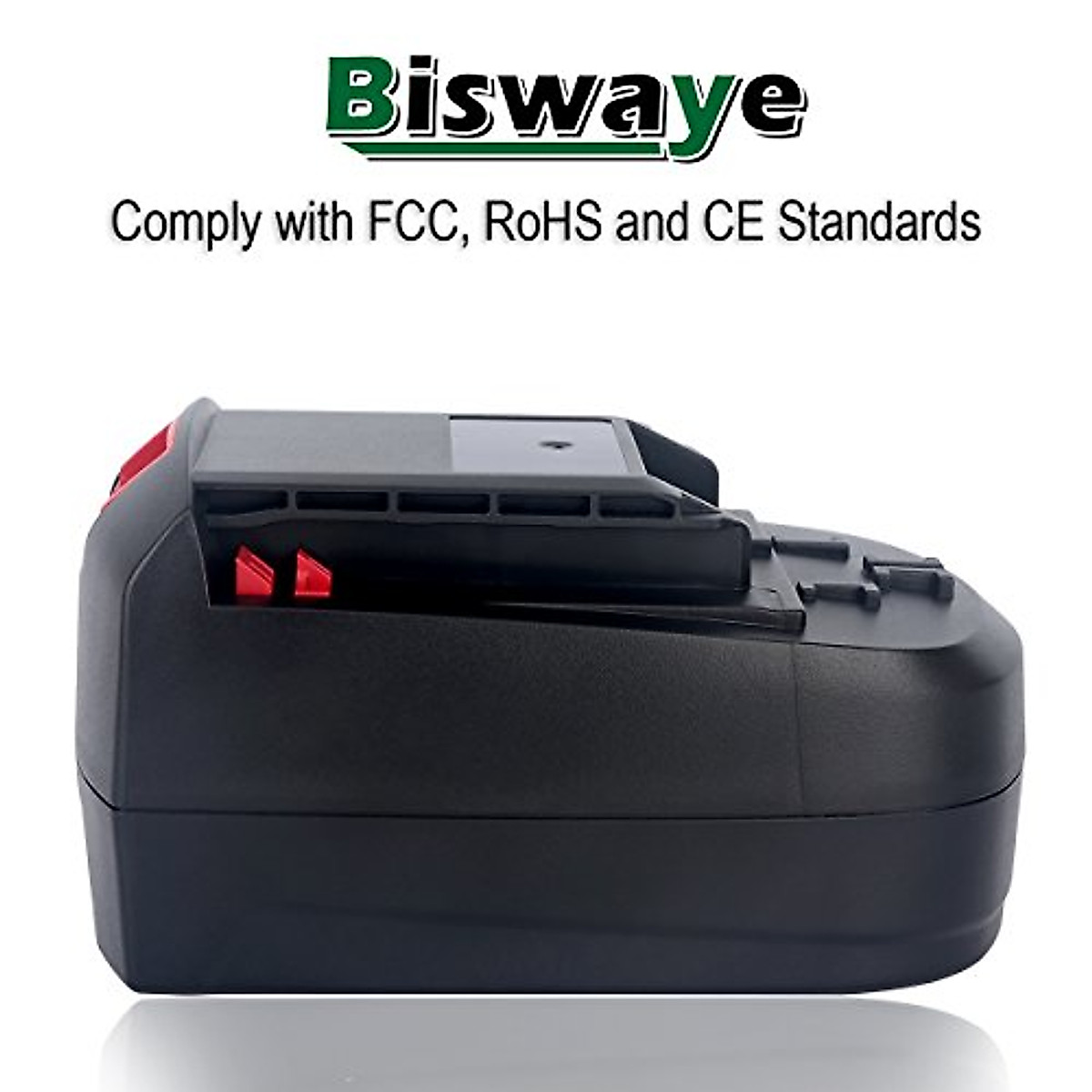 Biswaye 18-Volt Battery SB18C SB18A SB18B Compatible with Skil 18V Ni-Cd Cordless Tools 2810 2888 2887 2895 2897 2898 4570 5850 5995 7305 9350, 3.0Ah