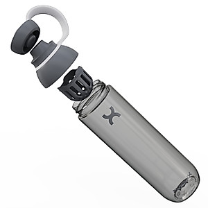 Promixx FORM Protein Shaker Bottle - A Premium Shaker Bottle for Protein Shakes Infusions and Hydration - Durable Gym Shaker Bottle, Leakproof Lid, Odorless - 26oz (Graphite Gray)