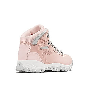 Columbia Women's Newton Ridge Plus Waterproof Amped, Vintage Pink/Nimbus Grey, 10