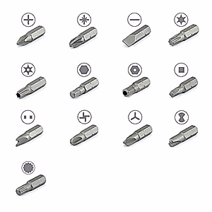101-Piece Premium Security Screwdriver Bit Set with Bonus Ratchet Driver | Both Standard and Tamper Proof Bits | Include Phillips, Pozi, Slotted, Hex, Torx, Square, XZN, Spanner, Torq, TriWing, Clutch