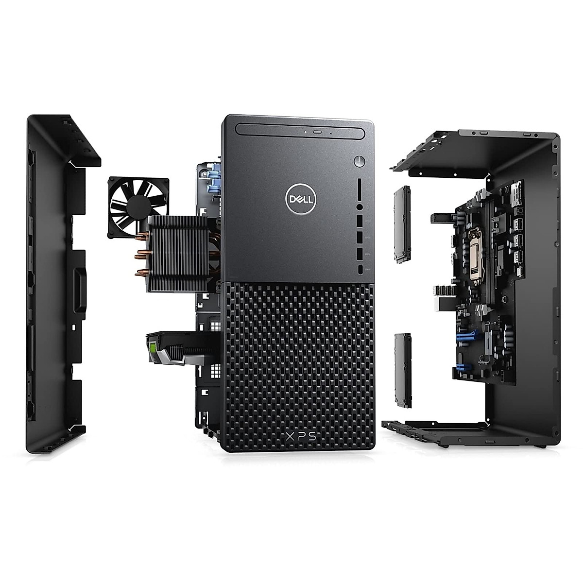 Dell XPS 8940 Desktop | Core i9-11900 - 1TB SSD + 1TB HDD Hard Drive - 32GB RAM - Nvidia GeForce RTX 3070 | 8 cores @ 4.9 GHz - 8GB GDDR6 Win 10 Pro Black