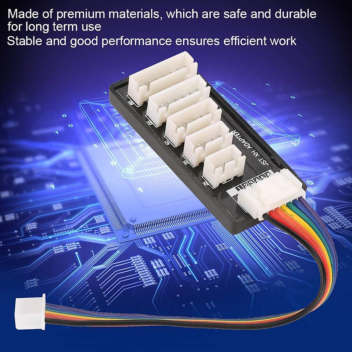 Heayzoki Balance Charger, Battery 2S-6S Charging Adapter, Portable Accessory for B6/B6AC/A6 Chargers