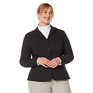 Kerrits Stretch Competitor Koat 3-Snap Black Size: S