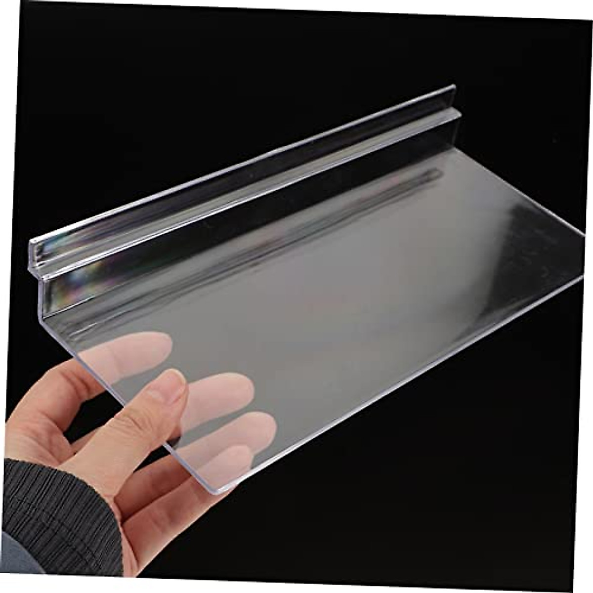 DOITOOL 6pcs Home Shoe Floating Collection Sneaker Store Boutiques Shelves Displaying Supplies Shelf Wall Accessories Clear Acrylic Plastic for Stores Shoes Display Showcase