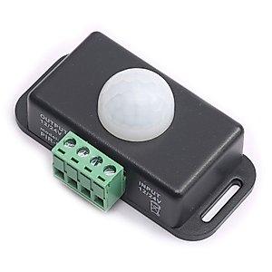 DEVMO Automatic DC 12V-24V 8A Infrared PIR Motion Sensor Switch for LED Light Stylish