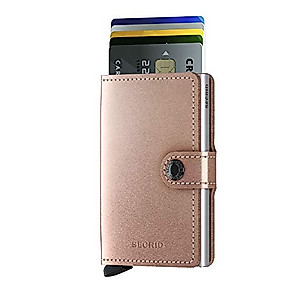 Secrid RFID Wallet, Metallic Rose, Mini