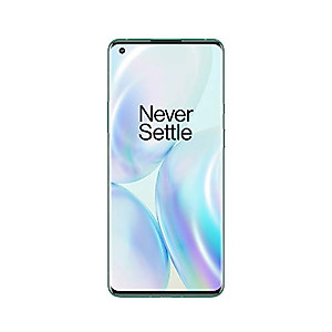 OnePlus 8 Pro (5G) Dual-SIM IN2023 256GB/12GB RAM (GSM + CDMA) Factory Unlocked Android Smartphone (Glacial Green)- International Version