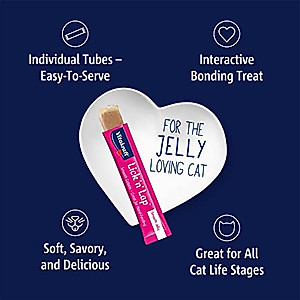 Vitakraft Lick 'n' Lap Creamy Cat Treat – Great for Bonding – Low Calorie Interactive Wet Cat Treat​