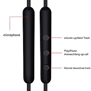 Toxaoii Replacement Audio Cable Volume Control & in-Line Mic Compatible with Bose Around-Ear AE2i, AE2w, AE2 Headphones, 3.5mm to 2.5mm Male Aux Stereo Headphones Cord (3.93FT)