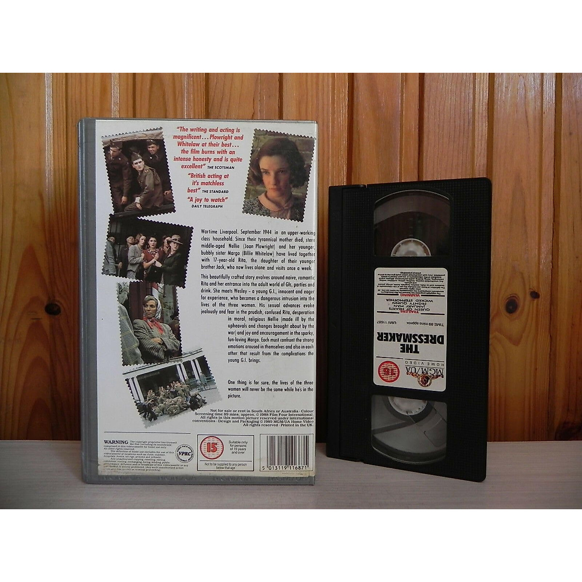 The Dressmaker - RCA - Double Sleeve - Rare - 'Jane Horrocks Topless' VHS (310)