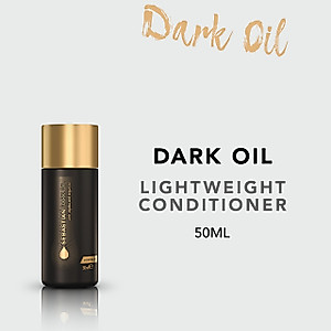 Sebastian Dark Oil Lightweight Conditioner Infused with Jojoba Oil and Argan Oil, Travel Size, 1.7 oz